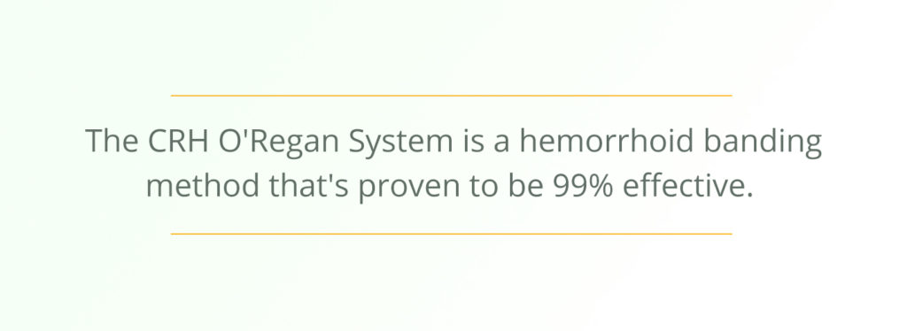 Hemorrhoid Banding: Everything to Know | CRH O'Regan
